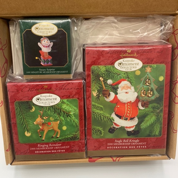 Hallmark | Holiday | Hallmark Membership Kit 999200 Reindeer Jingle ...